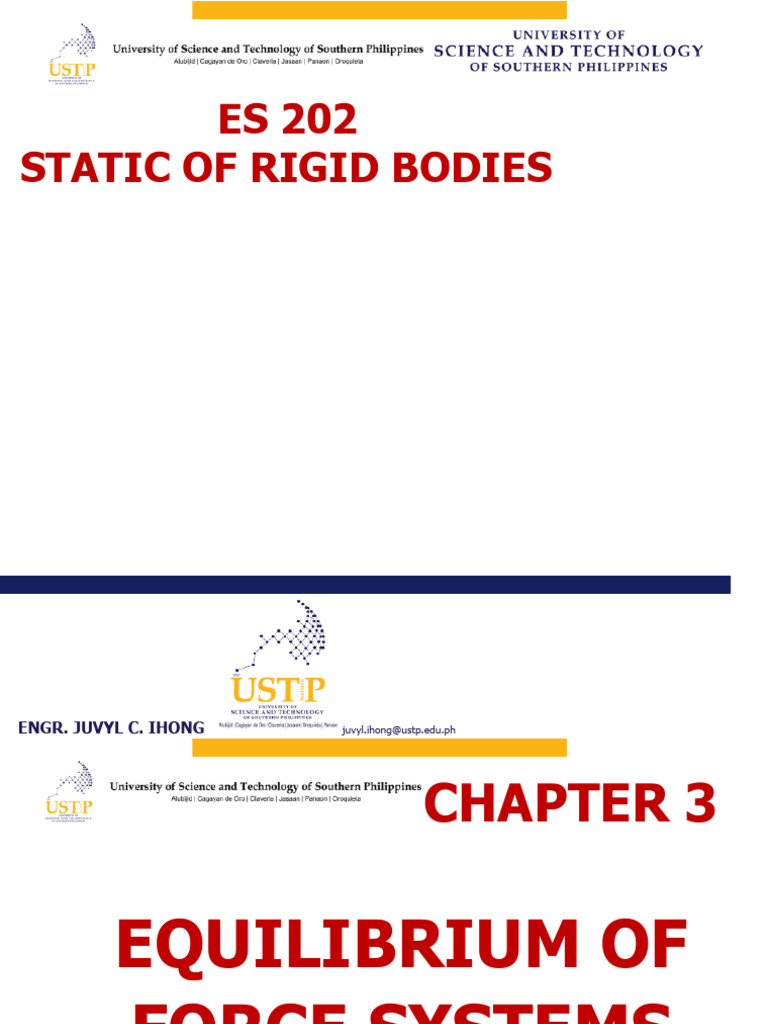 Chapter 3 - Equilibrium of Force Systems | Download Free PDF | Force ...