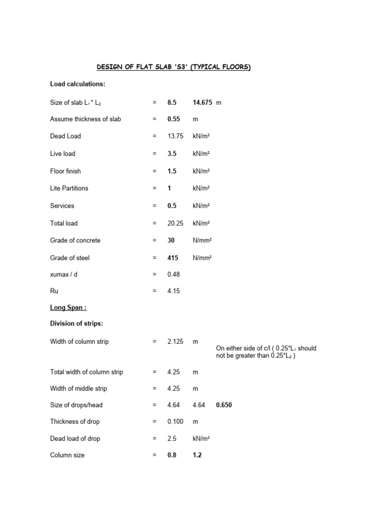 Flat Slab | PDF | Strength Of Materials | Fracture Flat Slab | PDF | Strength Of Materials | Fracture