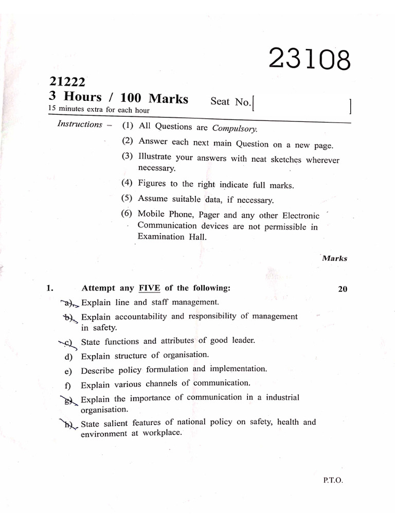 ADIS Question Paper | PDF