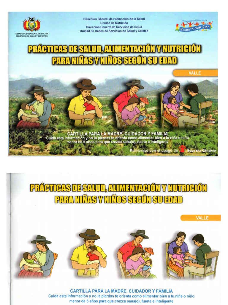 Practicas De Salud Alimentacion Y Nutricion Para Niños Y Niñas Segun