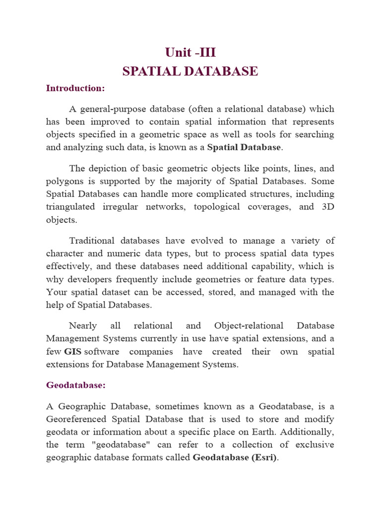 Unit 3 | PDF | Databases | Database Index