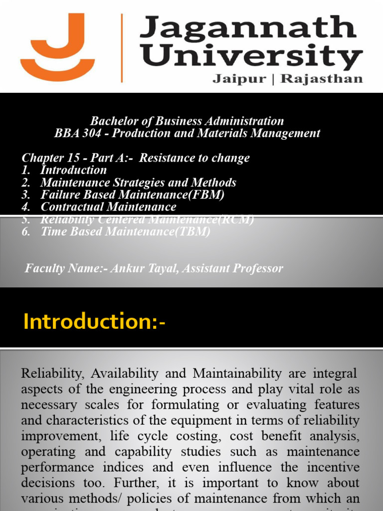 Unit 15 Part A | PDF | Reliability Engineering