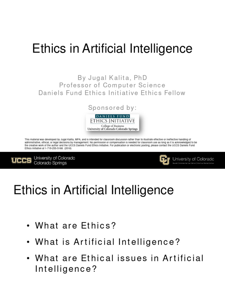Ethics in Artificial Intelligence | PDF | Artificial Intelligence ... Ethics in Artificial Intelligence | PDF | Artificial Intelligence ...