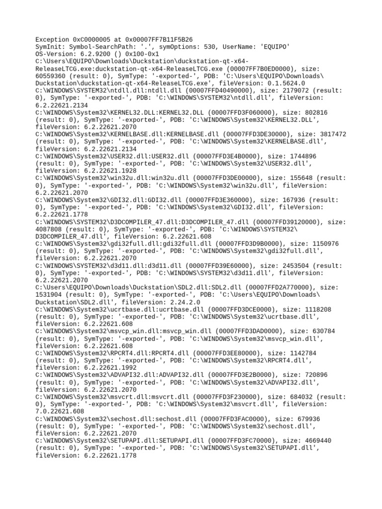 Crash | PDF | Microsoft Software | Computing Platforms