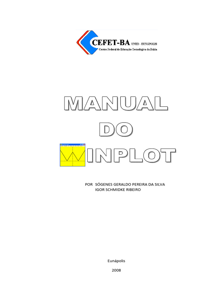 Manual Do Winplot | PDF | Janela (informática) | Impressão