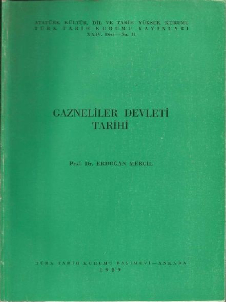 Erdoğan Merçil - Gazneliler Devleti Tarihi | PDF