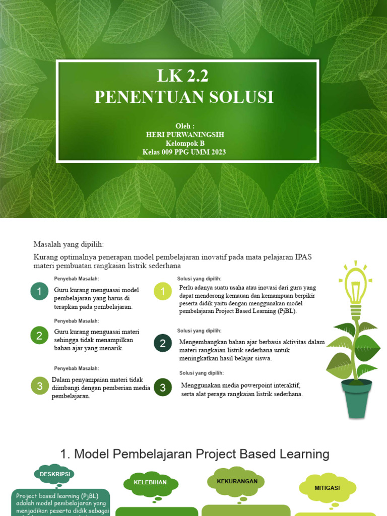 LK 2.2 Heri Purwaningsih-Siklus 2 | PDF