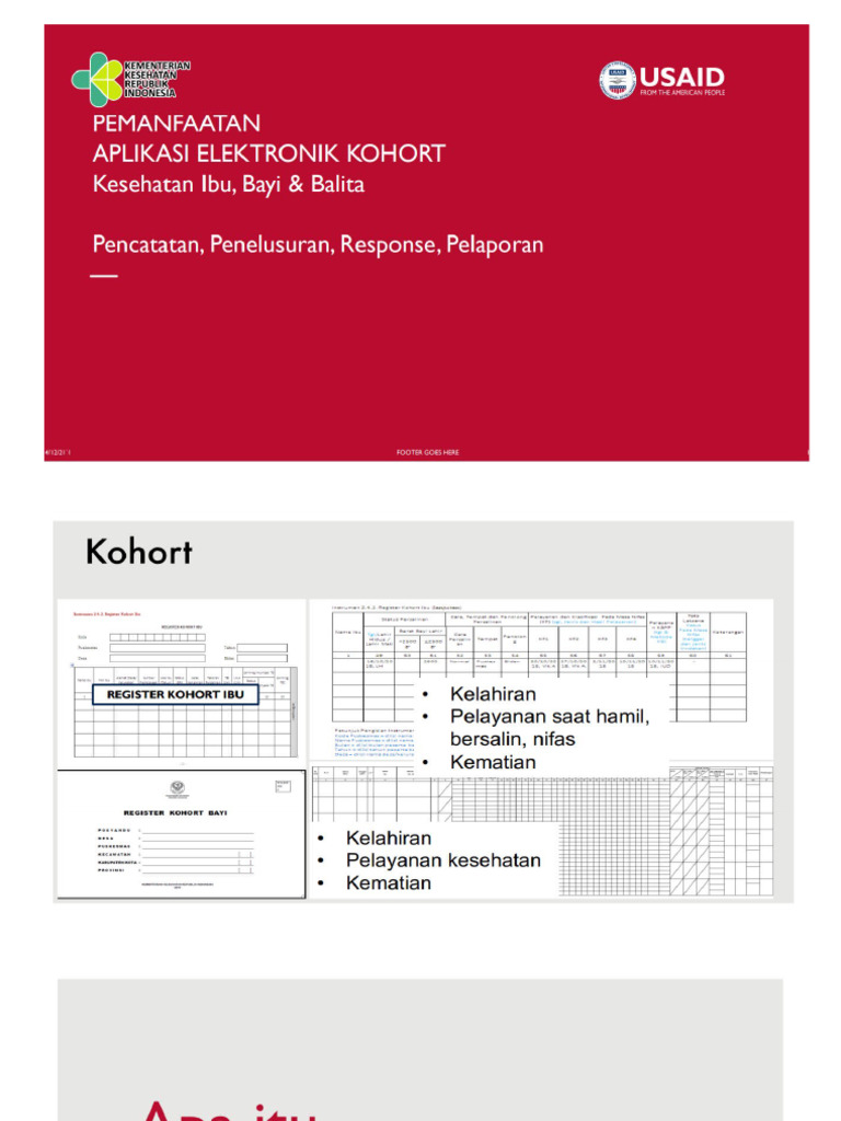 Pengenalan e Kohort | PDF