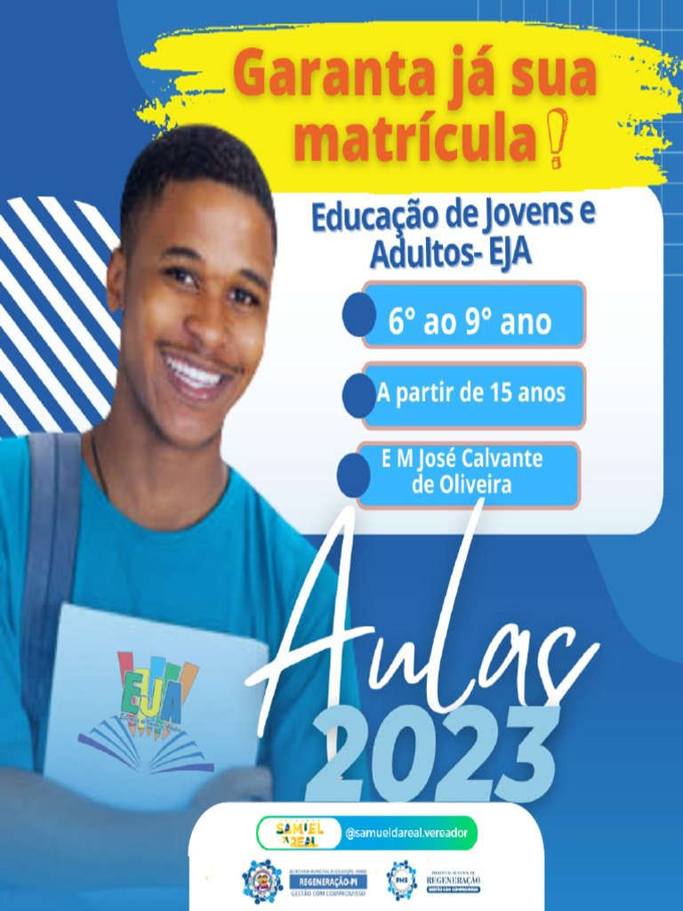 Volta As Aulas Eja | PDF