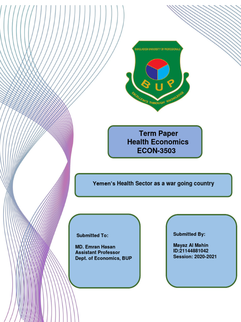Current Condition of Health Sector of Yemen | PDF | Vaccines | Yemen