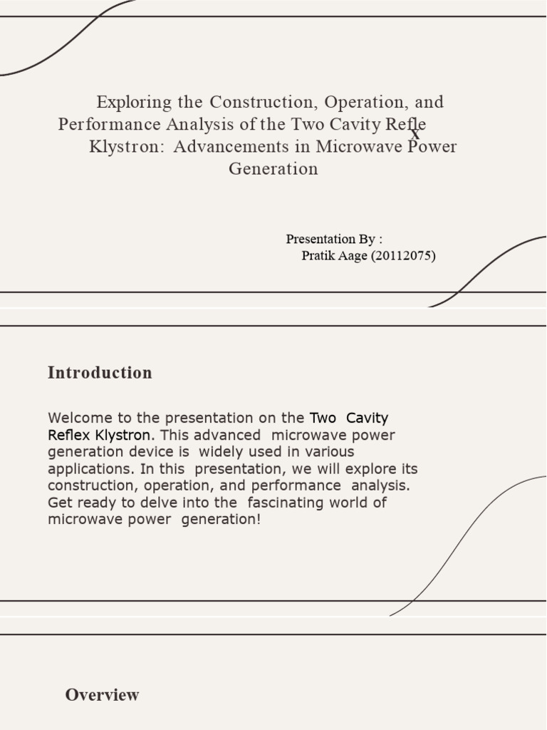 RMT ASSIGN PPT | PDF | Amplifier | Microwave