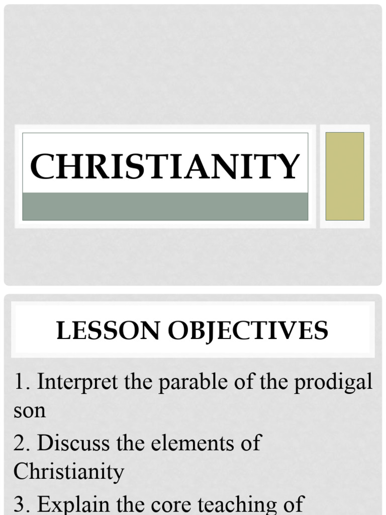 Christianity | PDF | Jesus | Catholic Church