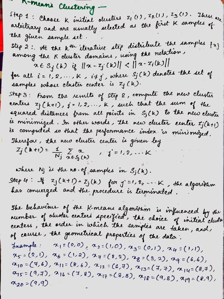 PATTERN RECOGNITION NOTES part 2 | PDF