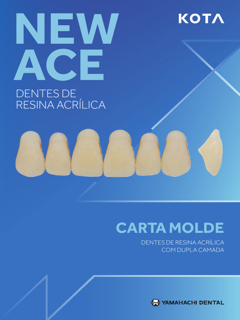 Carta Molde Dos Dentes New Ace Yamahachi Da Kota | PDF | Engenharia ...