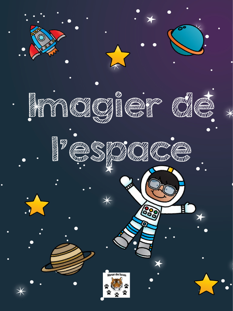Imagier de Lespace 1 | PDF | Lune | Système solaire