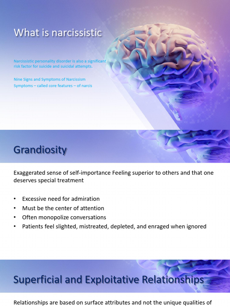 What Is Narcissistic | PDF