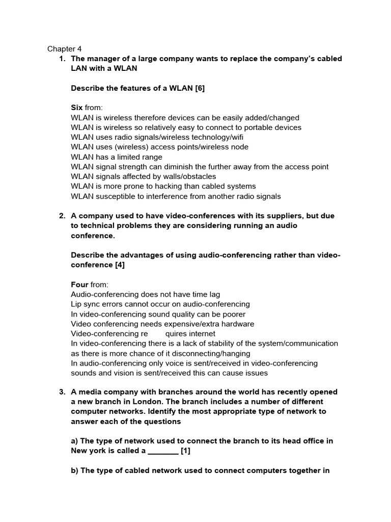 WLAN Features and ICT Solutions | PDF | Wireless Lan | Computer Network