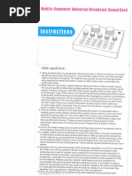 f998 Live Sound Card Audio Mixer Manual | PDF | Battery Charger ...