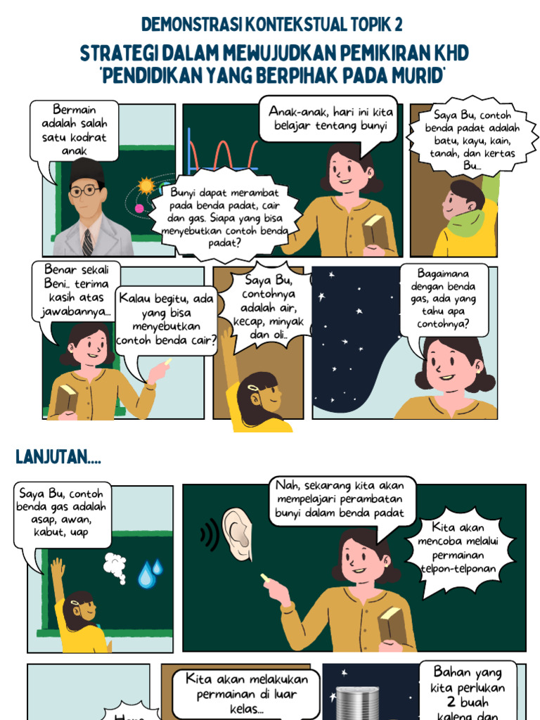 Demonstrasi Kontekstual Topik 2 Filosofi Pendidikan Di Indonesia | PDF
