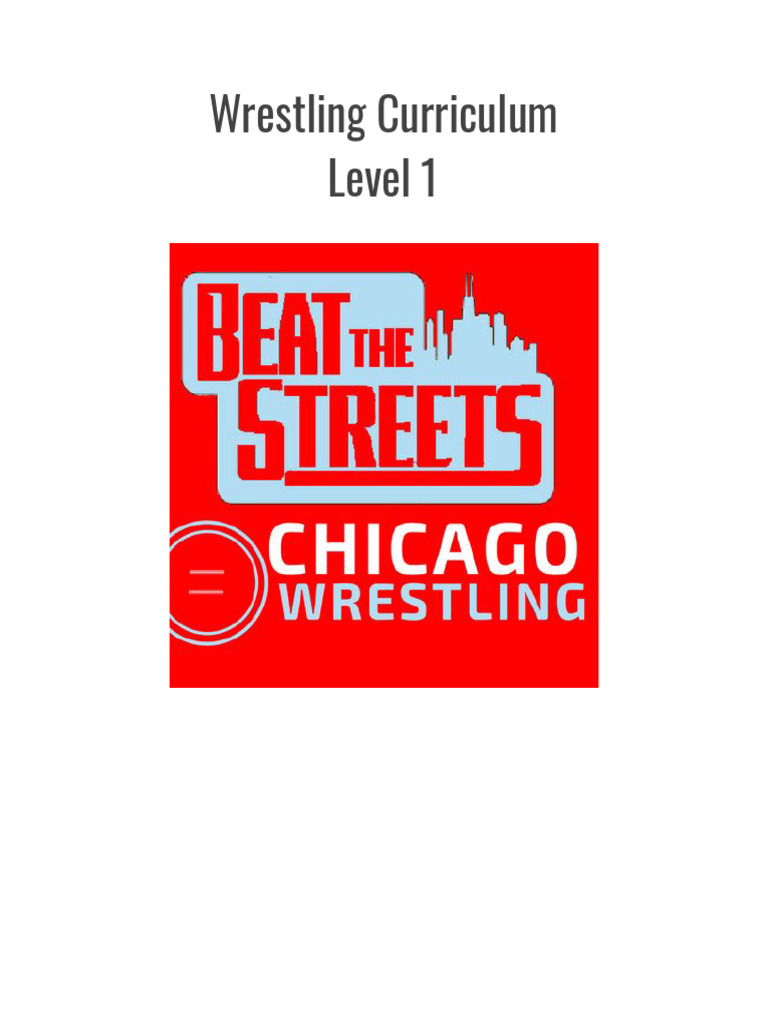 BTS Chicago Level 1 Youth Wrestling Curriculum | PDF | Professional ...
