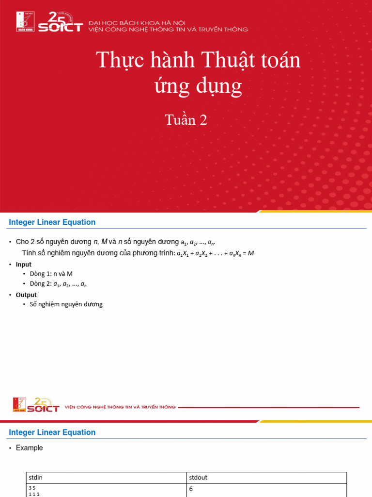 Đề bài tuần 2 de quy | PDF