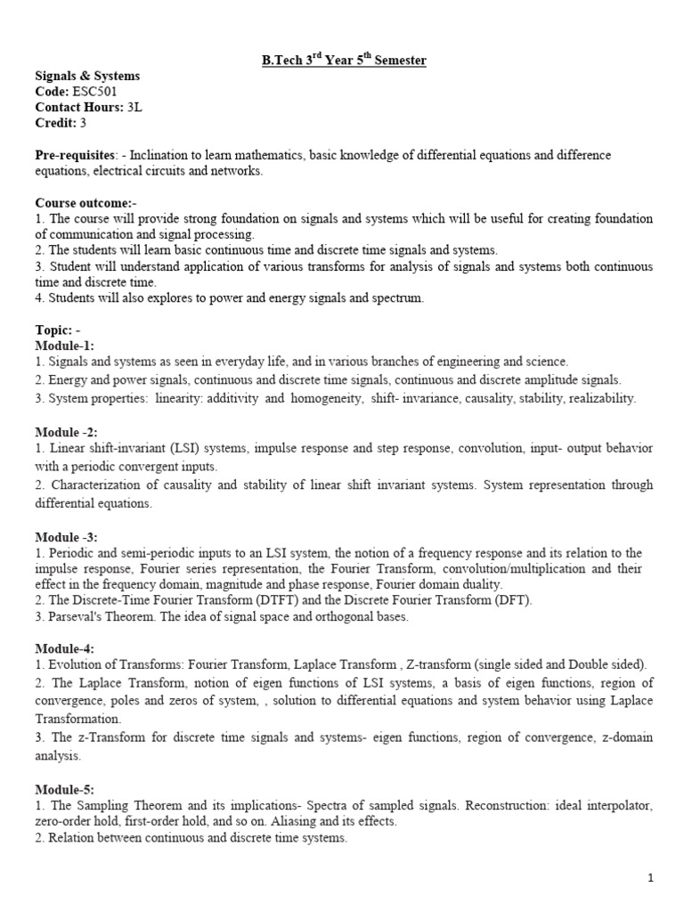 CSE 2020 Syllabus | PDF | Class (Computer Programming) | Security