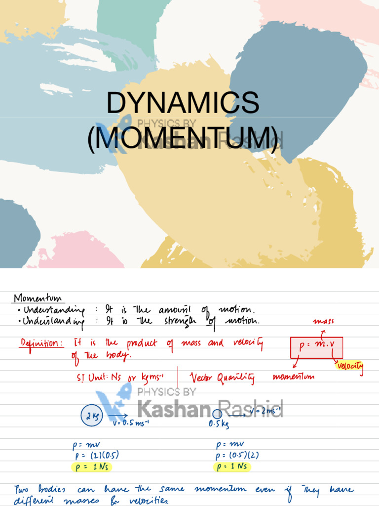Syn Dynamics Momentum | PDF | Collision | Metrology