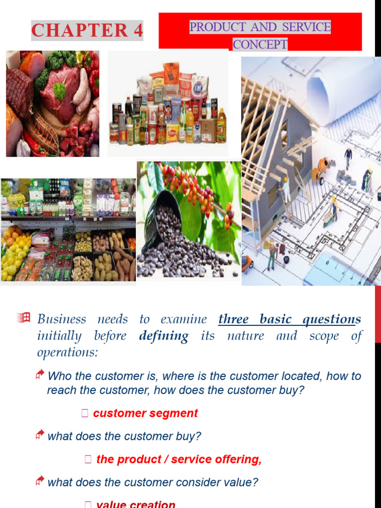 CHAPTER - 4 Product and Service Concept | PDF | Intellectual Property ...