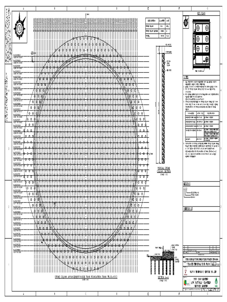 SEPA15014-MFSTD-CV-40-DWG-057 - Stone Column Layout For Tank (TF-T-401G ...