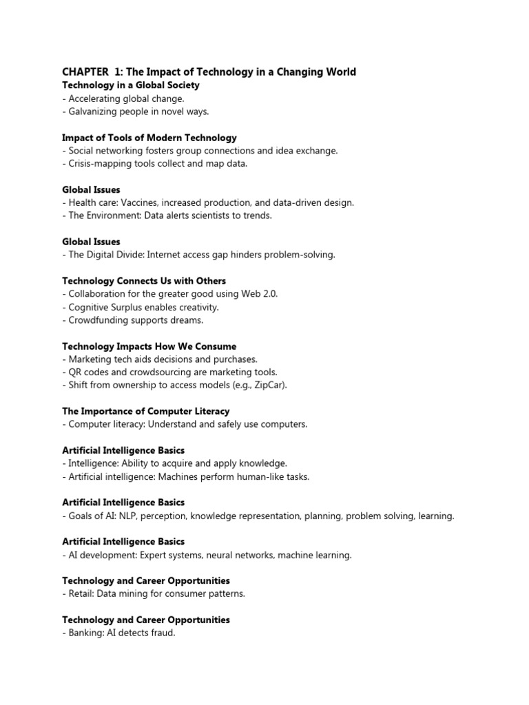 Ict Chapter 1-4 | PDF | Artificial Intelligence | Intelligence (AI ...