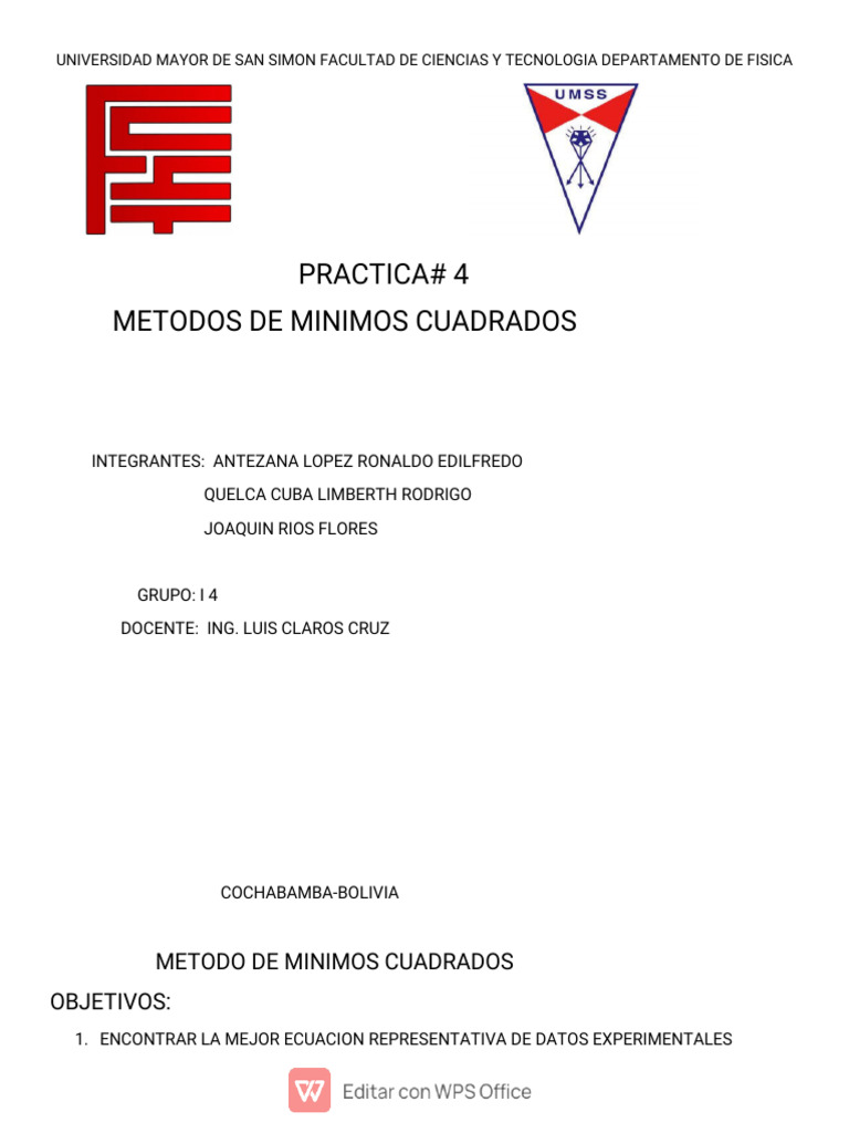 Métodos Cuadrados | PDF