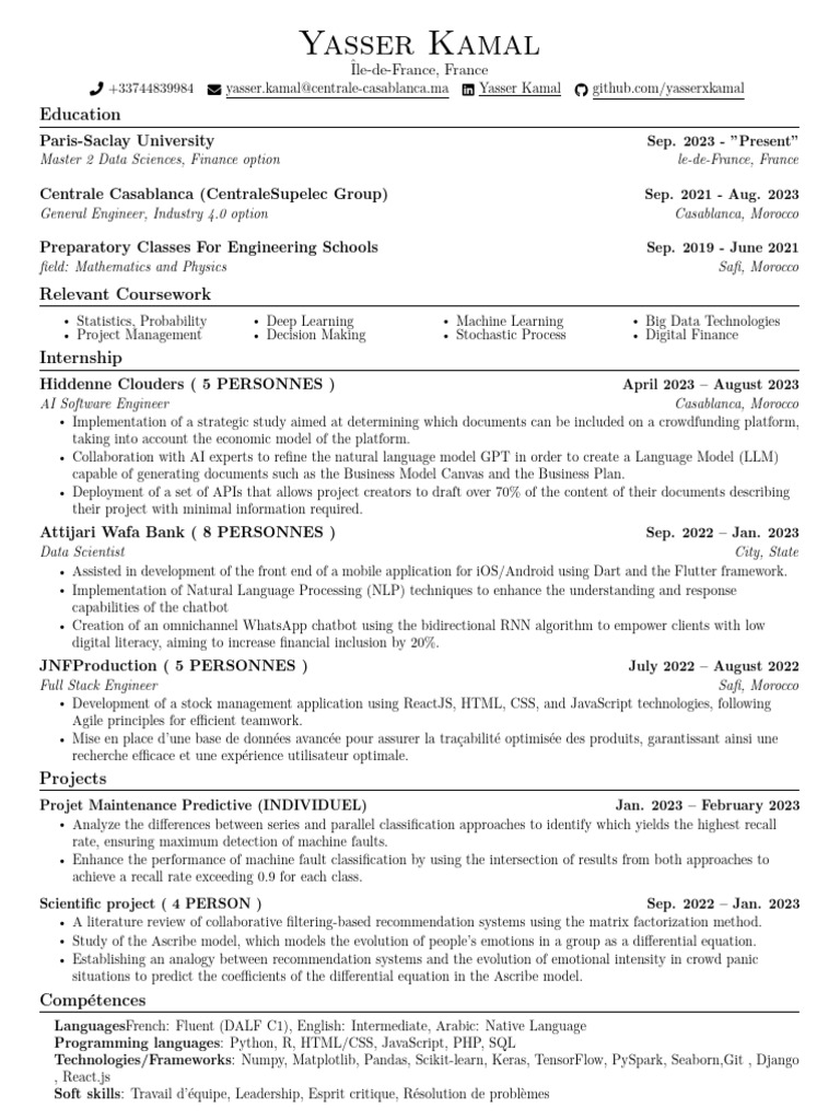Jake S Resume Anonymous 1 | PDF | Artificial Intelligence | Intelligence (AI) & Semantics
