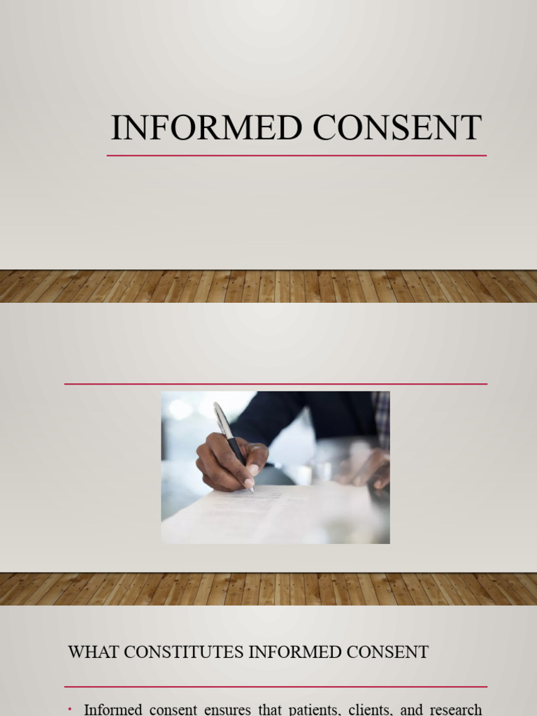 Informed Consent | PDF | Informed Consent | Deception