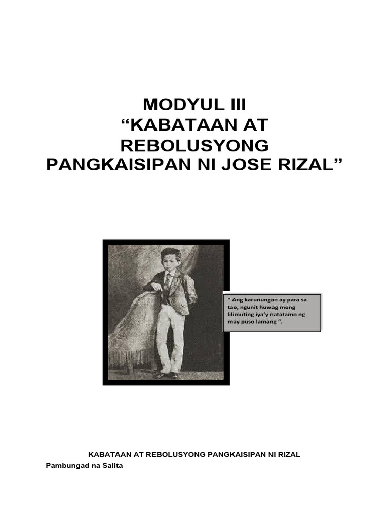 Modyul Iii | PDF