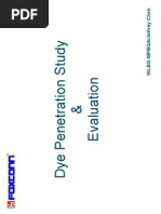 Dye and Pry Procedure | PDF | Industrial Processes | Chemistry