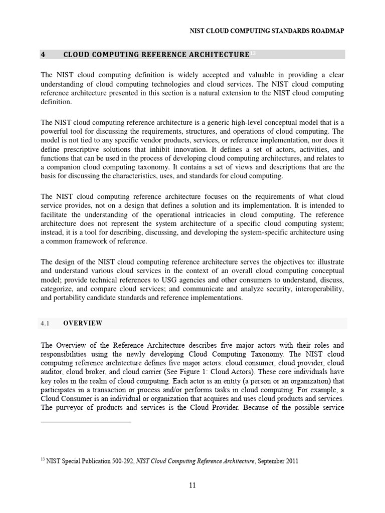 NIST Cloud | PDF | Cloud Computing | Software As A Service