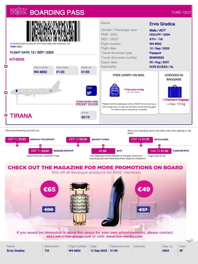 Volotea JPG | PDF | Baggage | Aviation