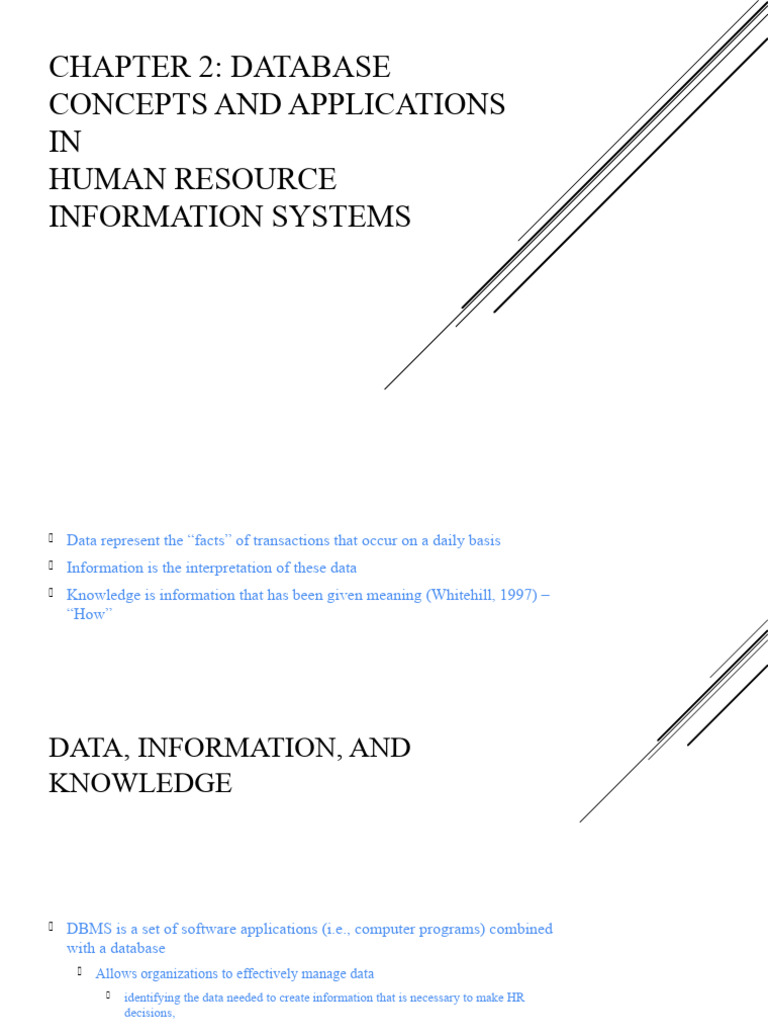 Chapter 2 Database Concepts and Applications | PDF | Databases | Relational Database