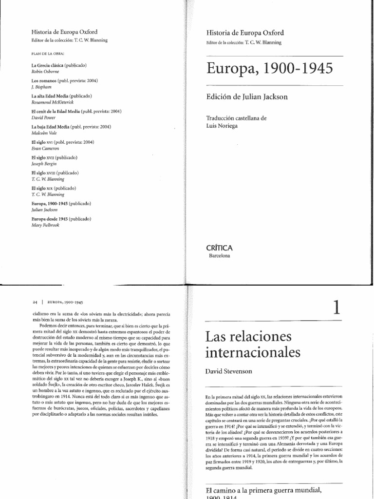 Stevenson 2GM - Historia Oxford 1 | PDF | Alemania nazi | Adolf Hitler
