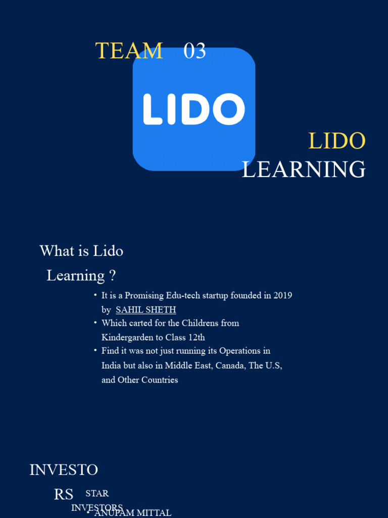 Lido | PDF
