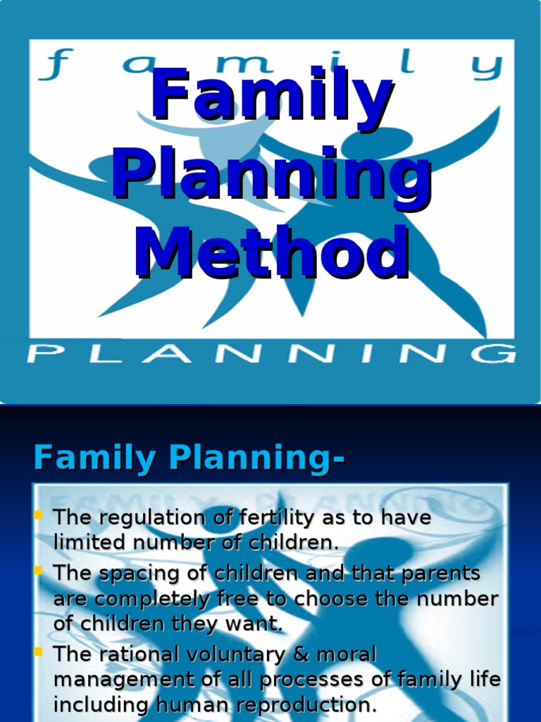 Family Planning Method | PDF | Birth Control | Family Planning