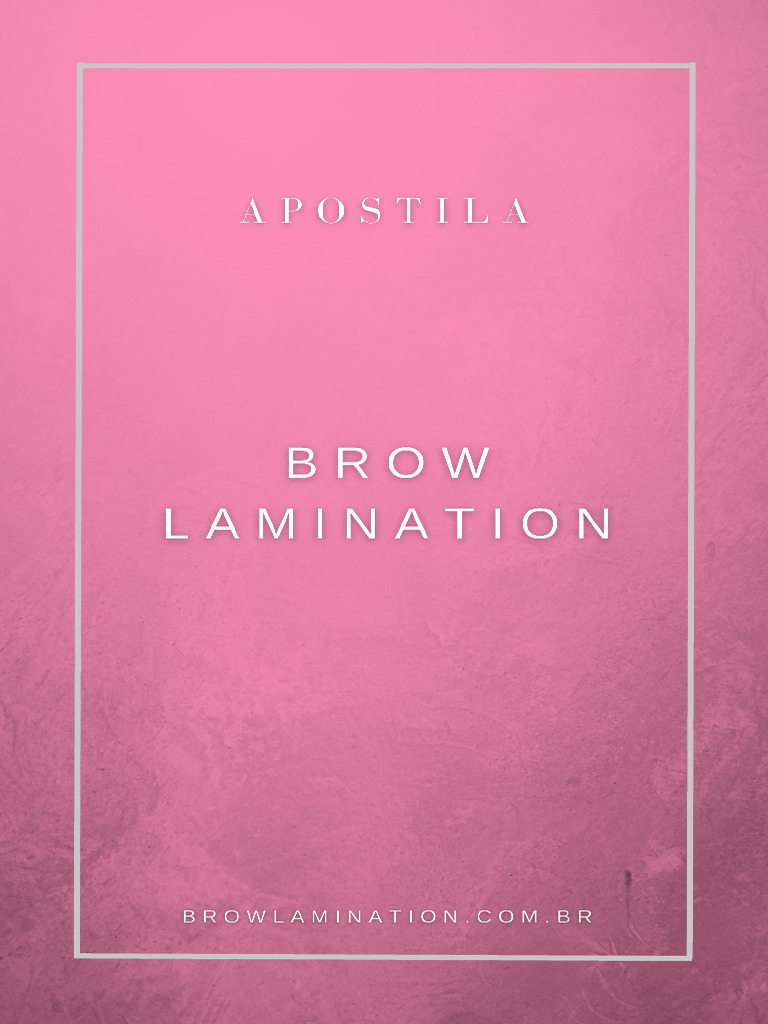 Apostila Brow Lamination1 | PDF