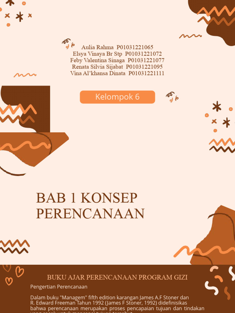 Konsep dan Perencanaan Program Gizi | PDF | Kesehatan Holistik