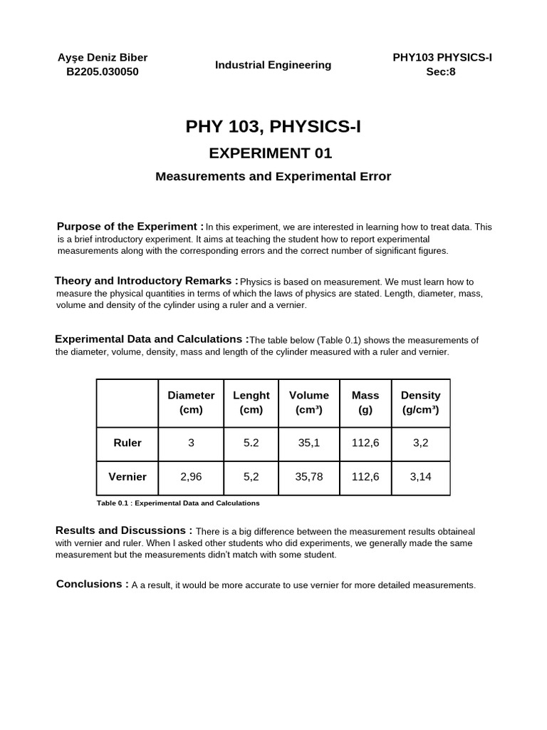 Phy 103, Physics-I | PDF | Measurement | Significant Figures