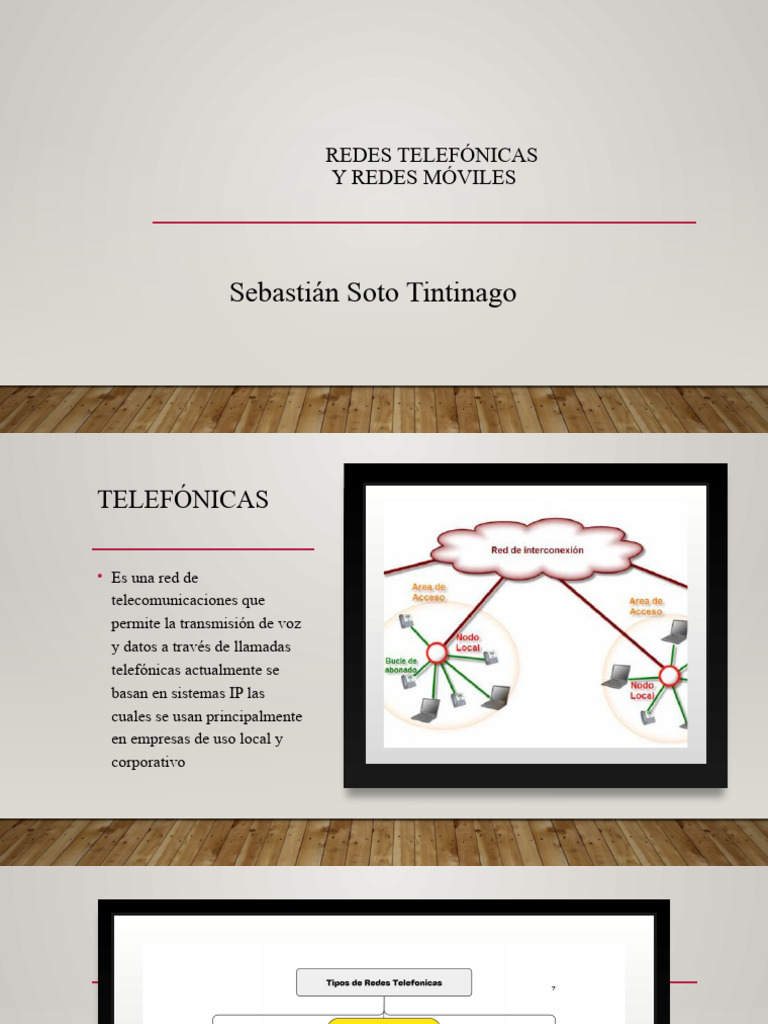 Redes Telefónicas y Móviles | PDF | Tecnología
