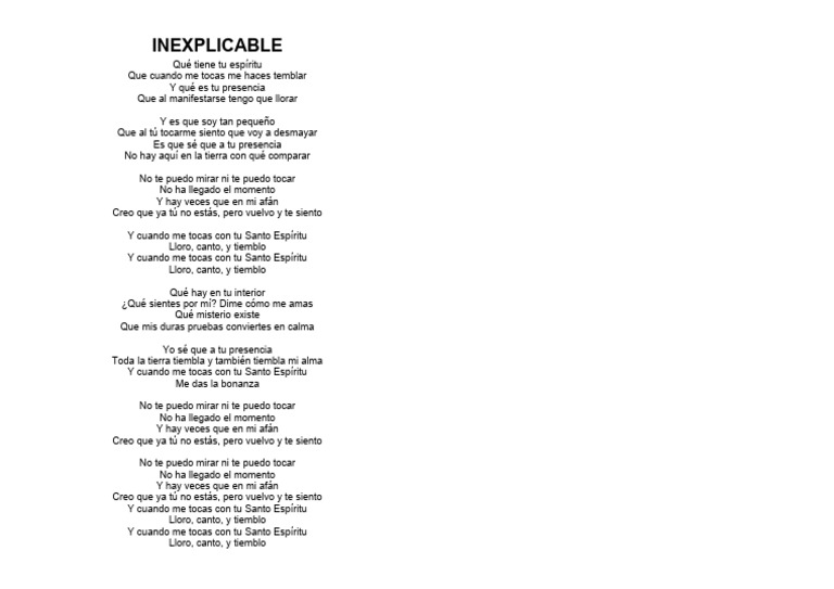 INEXPLICABLE | PDF