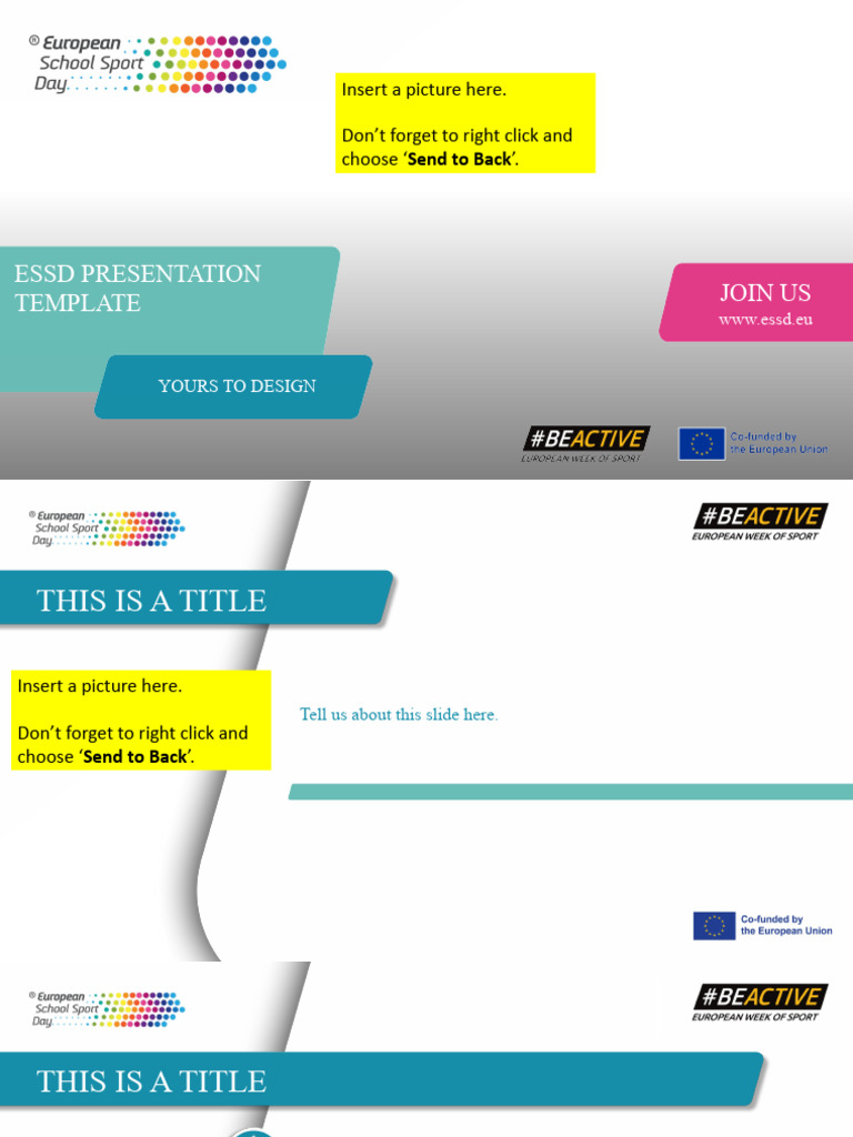 ESSD Power Point Template 24d5476579 | PDF | Sentence (Linguistics ...
