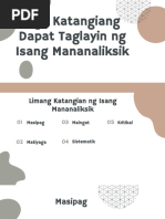Ang Mga Ilokano | PDF
