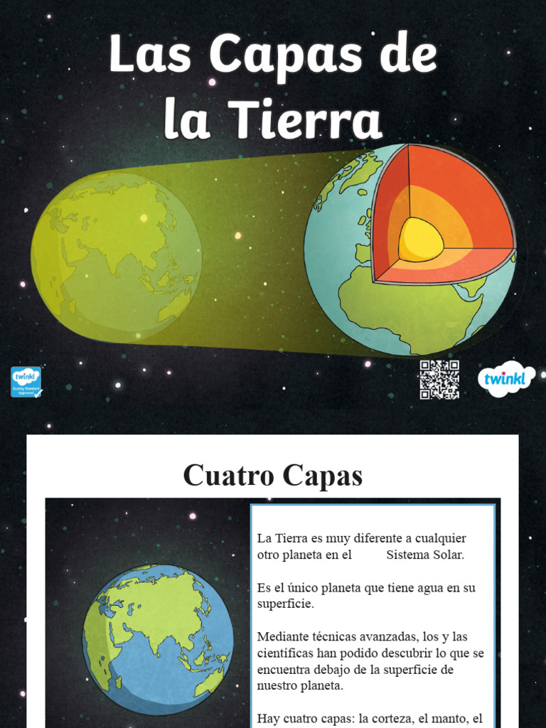 Capas de la Tierra: Estructura y Función | PDF | Tierra | Núcleo planetario
