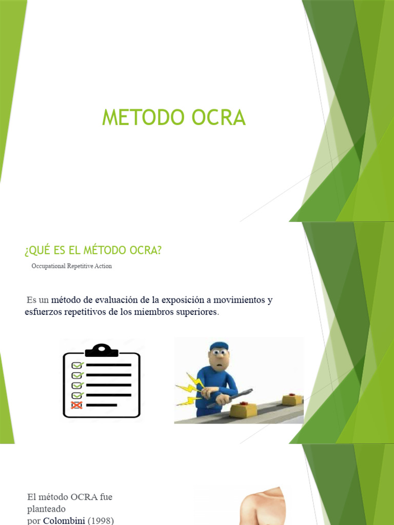 Metodo Ocra | PDF